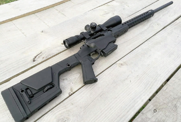 Rifle Remington 700 PCR para competir en PRS