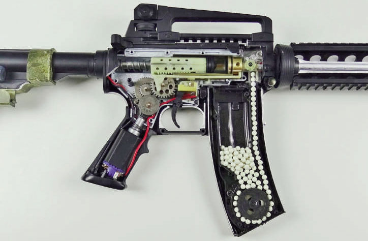 ¿Cómo funciona un arma de Airsoft?