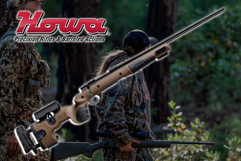 El rifle de cerrojo Howa M1500 GRS Bifrost y cañón Varmint