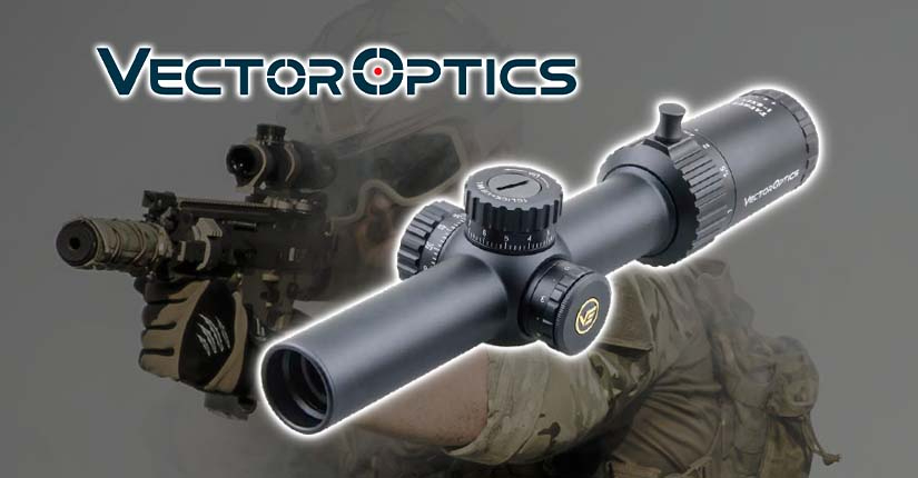 Visor para tiro IPSC Vector Optics Taurus 1-6x24