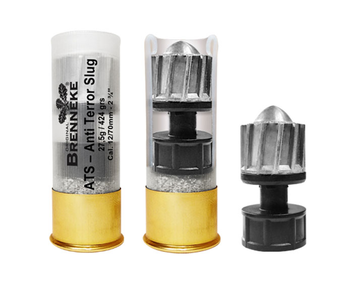 Balas de escopeta ATS Brenneke para la lucha antiterrorista - Policial